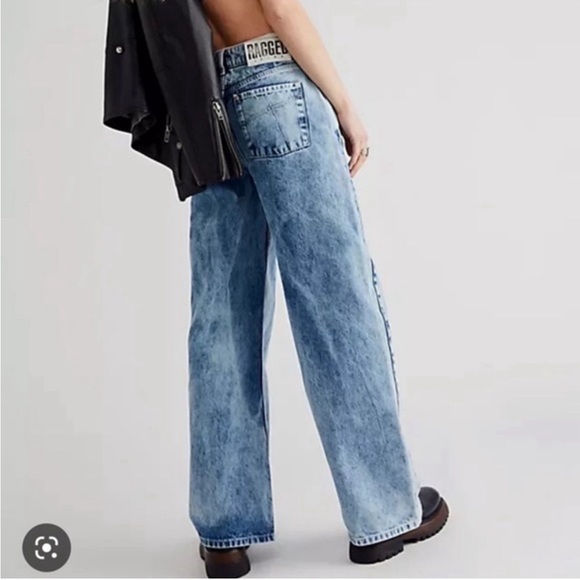 The Ragged Priest | Jeans | The Ragged Priest Acid Wash Wide Leg Jeans ...